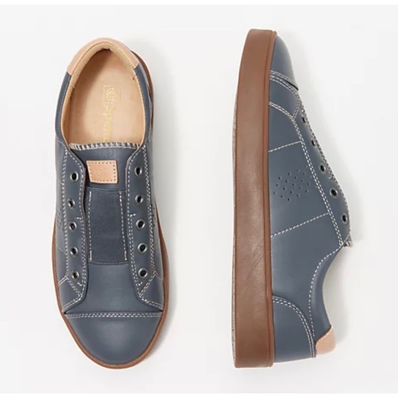 Spenco | Shoes | Spenco Malibu Orthotic Leather Slipon Shoes Sz 6 ...